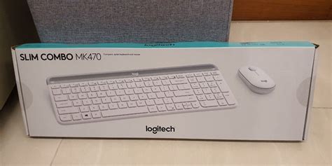 Logitech Mk470 Slim Wireless Keyboard Mouse Combo Computers And Tech