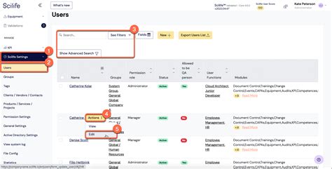 How Do I Remove Users From Groups Scilife