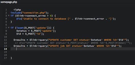 Php Use Ajax To Update Database With Select Option Instead Of Form