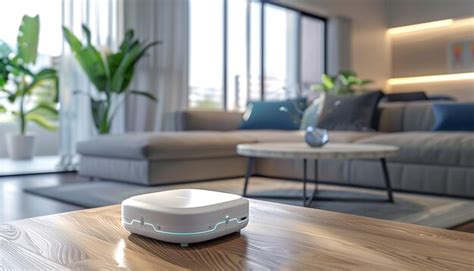 rendering of smart home device premium ai generated image