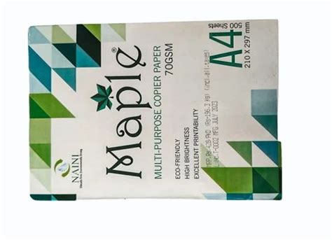Color White Maple Multi Purpose Copier Paper Gsm 70 Gsm At ₹ 428