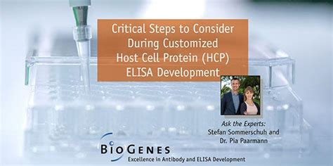Critical Steps To Consider During Customized Host Cell Protein Hcp