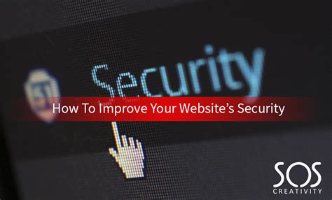 How To Improve Your Website S Security SOS Creativity