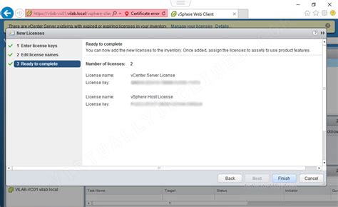 VMware VSphere 6 5 Series Part 6 VCSA VCenter Configuration VirtuallyInclined Com