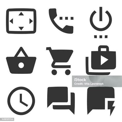 Set Of 9 Icons Actions Vector Illustration Of Thin Line Icons Outline Isolated Signs For Mobile