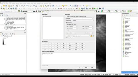 Qgis Raster Calculator Tutorial 2 Youtube