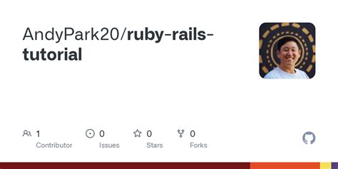 Github Andypark20ruby Rails Tutorial