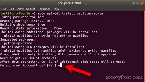 How To Open Files And Folders As Administrator In Nautilus In Ubuntu 1710 And 1804