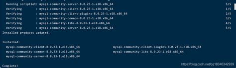 安装mysql8 0总结的最详细的一篇 mysql80 community release csdn博客