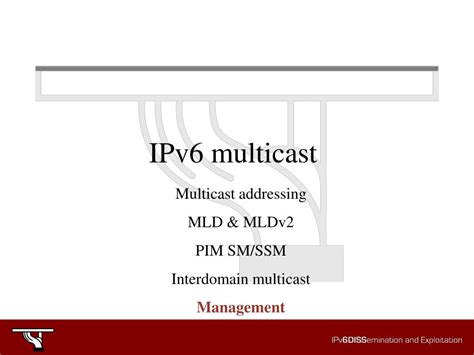 ppt source specific multicast ssm with ipv6 powerpoint presentation