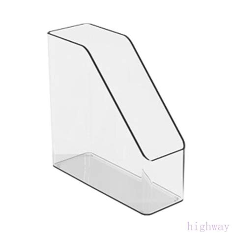 Hi Desk Folder Document Storage Organizer For Home Office School Clear
