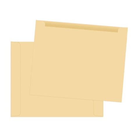 Quality Park Paper File Jackets 9 1 2 X 11 3 4 Cameo Box Of 100