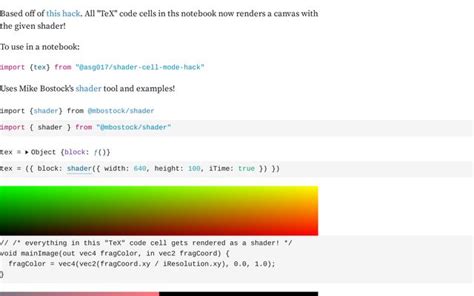 Using Webgl As A Cell Mode In Observable Alex Garcia Observable