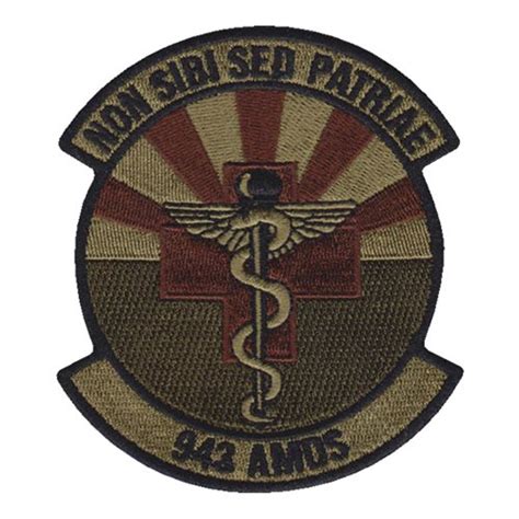 943 Amds Custom Patches 943d Aerospace Medicine Squadron Critical