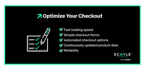Optimize Checkout Processes To Increase Conversions SCAYLE