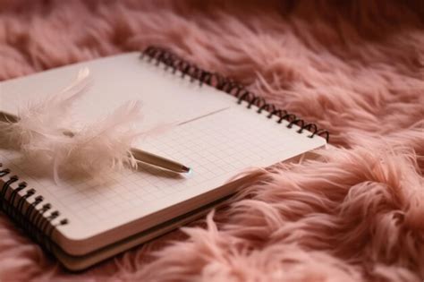 Premium AI Image A Notebook With A Pen On It And A Pen On Top Of It