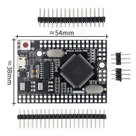 Mini Mega 2560 Pro Embed Ch340gatmega2560 16au Dhaka Robotics