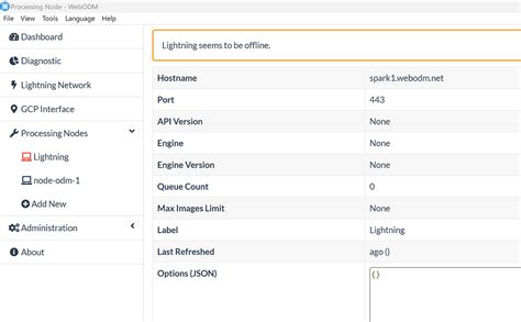 Lightning Seems To Be Offline Odm Opendronemap Community