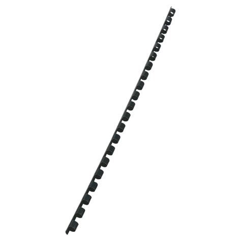 Plastic Binding Combs 8mm Black 100 Pack Office National