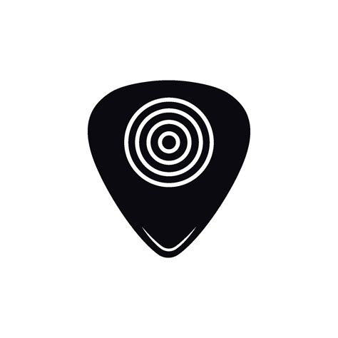 Guitar Pick Icon 35526545 Vector Art At Vecteezy