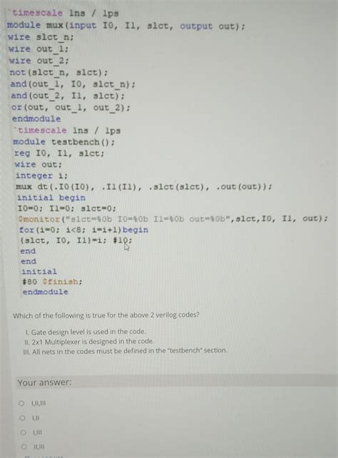 Solved Toimescale Ins Lps Module Mux Input 10 11 Slct