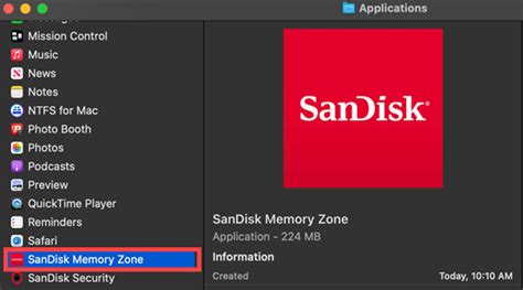 Sandisk Memory Zone Desktop Windows和macos用户指南、下载和说明 Sandisk