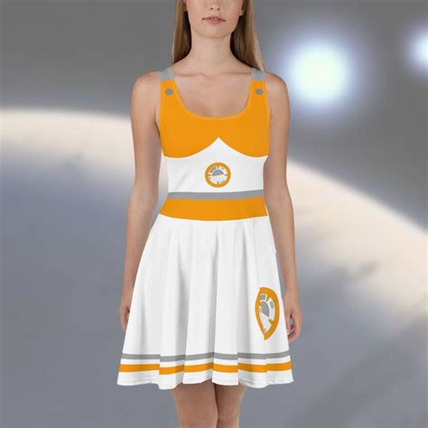Womens Disney Star Wars Dress Bb8 Cosplay Running Dress Disney Bounding Outfit 15 Off Today