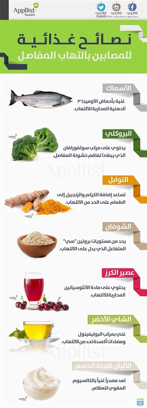 نصائح غذائية للمصابين بالتهاب المفاصل Sağlık