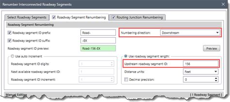 Renumber Interconnected Roadway Segments Command Civilgeo Knowledge Base