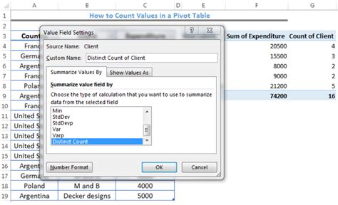How To Count Values In A Pivot Table Excelchat