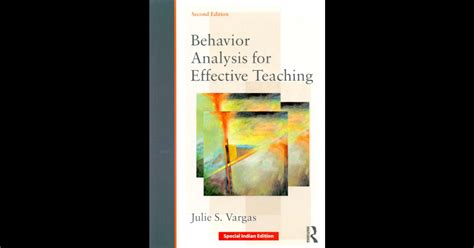 Behavior Analysis For Effective Teaching 2nd Edn Padhega India