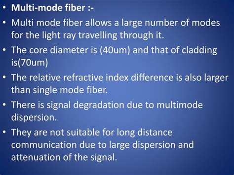 Optical Fiber Communiction System Pptx Computer Networking Computing
