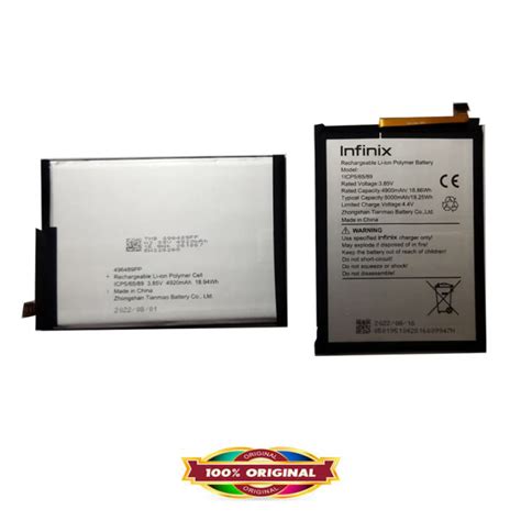 Original Battery For Infinix Hot G X Mah Garansi Bulan Lazada Indonesia