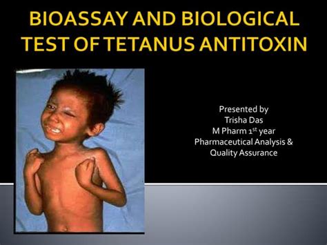 Tetanus Antitoxin Apa Pptx Infectious Diseases Diseases And Conditions