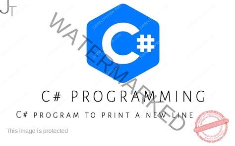c program to print a new line just tech review
