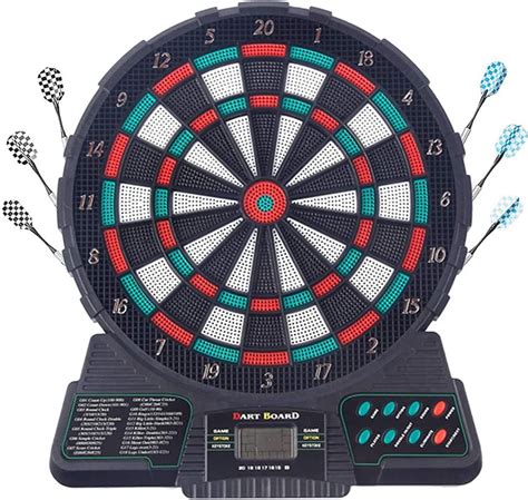 Automatic Scoring Dart Board Electronic Darts Board Set Multiplayer LCD Scoring Display With