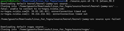 Sync The Kernel Sources With Git Jetson Jetson Orin NX NVIDIA Developer Forums