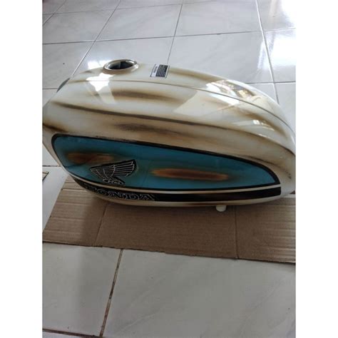 Jual Tangki Cb Putih Biru Bladus Shopee Indonesia