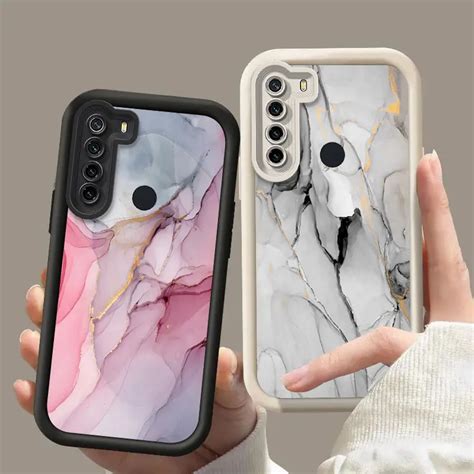 Note8pro Marble Silicone Phone Case On For Xiaomi Redmi Note 8 7 9 Pro