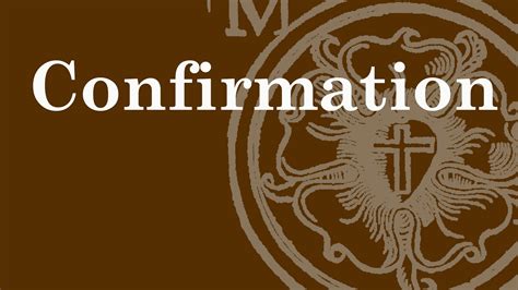 Confirmation Classes 2023 2024 — Lord Of Grace Lutheran Church