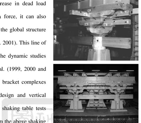 Overview Of The Shaking Table Tests Fujita Et Al 2000 Download