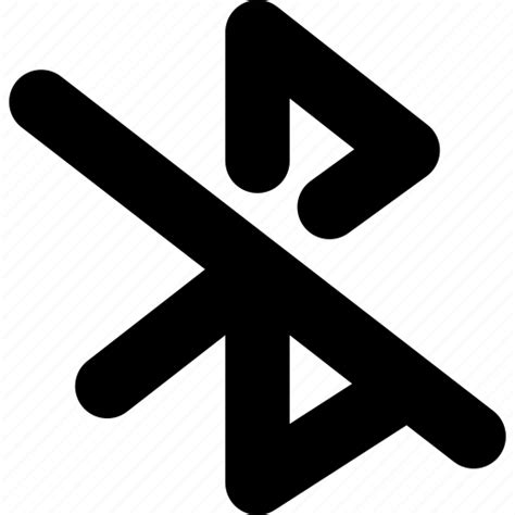 Bluetooth Connection Device Disabled Off Signal Icon Download On Iconfinder
