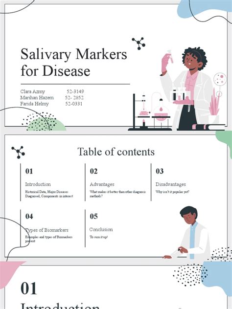 Salivary Markers For Diseases Powerpoint Download Free Pdf
