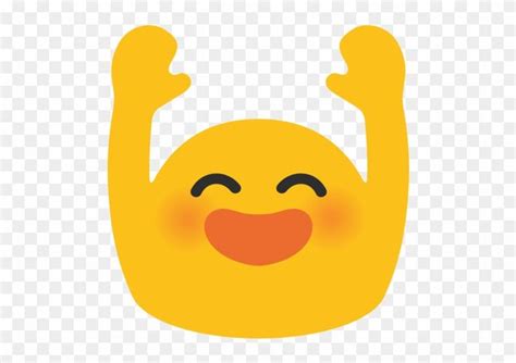 Person Raising Both Hands In Celebration Emoji Hands In The Air Emoji