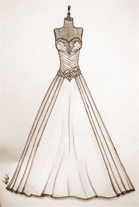 Ilustração De Vestido De Noiva No Elo7 Noiva Arte Ilustrada 65bba1