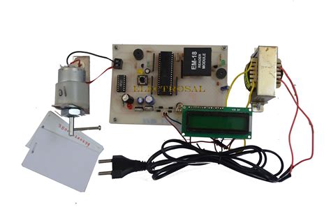 Rfid Based Gate Opening Electrosal