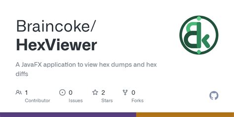 Github Braincokehexviewer A Javafx Application To View Hex Dumps And Hex Diffs