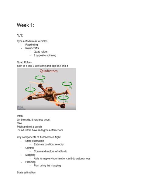 Coursera Aerial Robotics Pdf