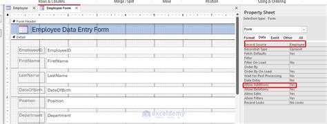 Designing Custom Forms For Enhanced Data Entry In Microsoft Access