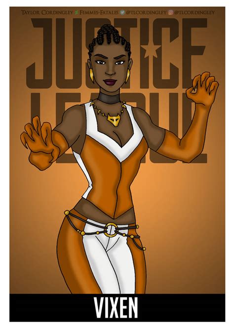 Vixen Redesign Portrait by Femmes-Fatales on DeviantArt
